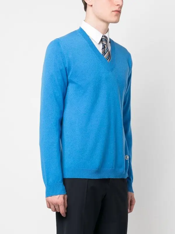 Gucci V-neck Horsebit-detail Sweater