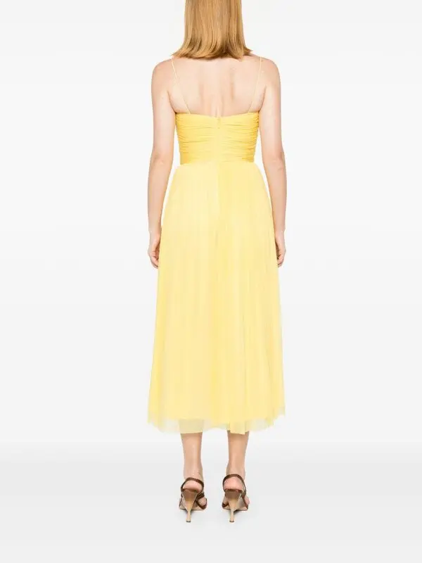 CRISTALLINI Moon Maxi Dress - Yellow
