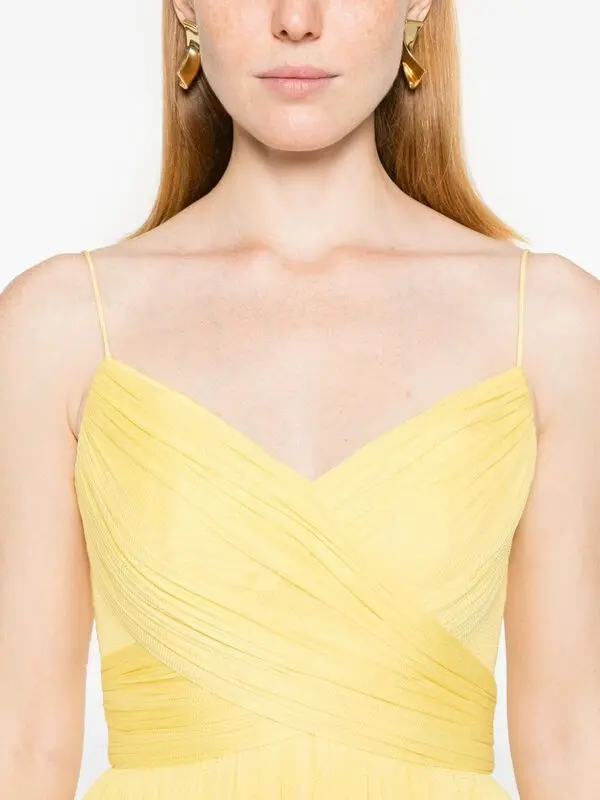 CRISTALLINI Moon Maxi Dress - Yellow