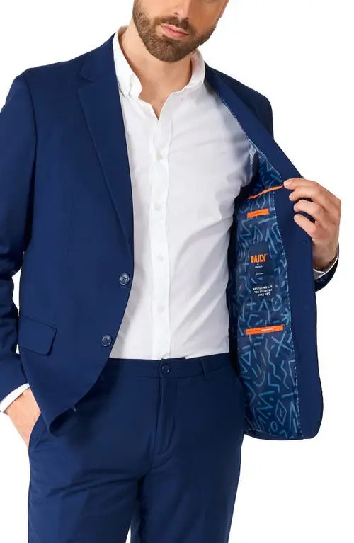 Opposuits Daily Tailored Fit Dark Two-piece Suit