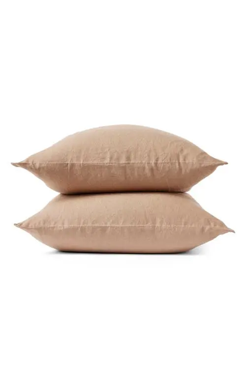 COYUCHI Relaxed Organic Linen Set Of 2 Pillowcases - Doe