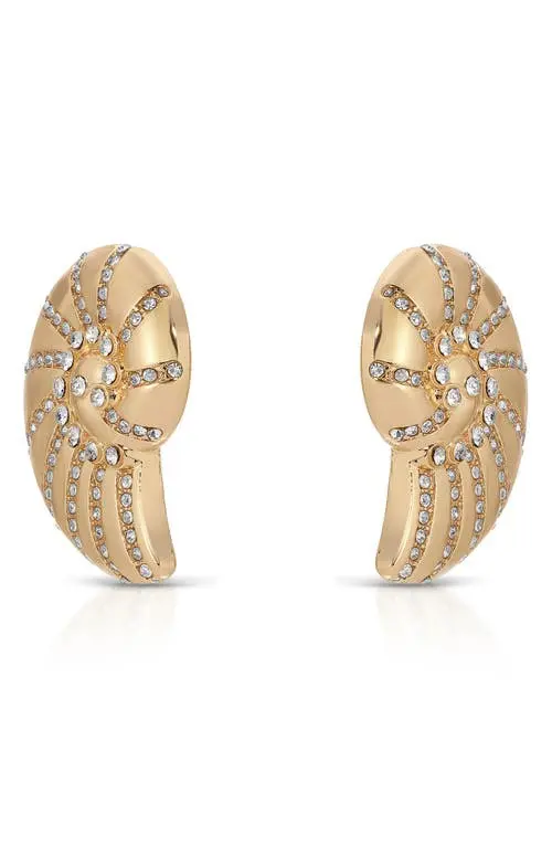 Ettika Shell Stud Earrings