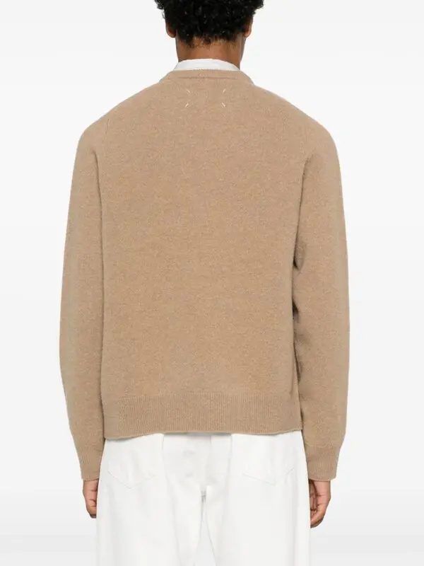MAISON MARGIELA V-neck Wool Jumper