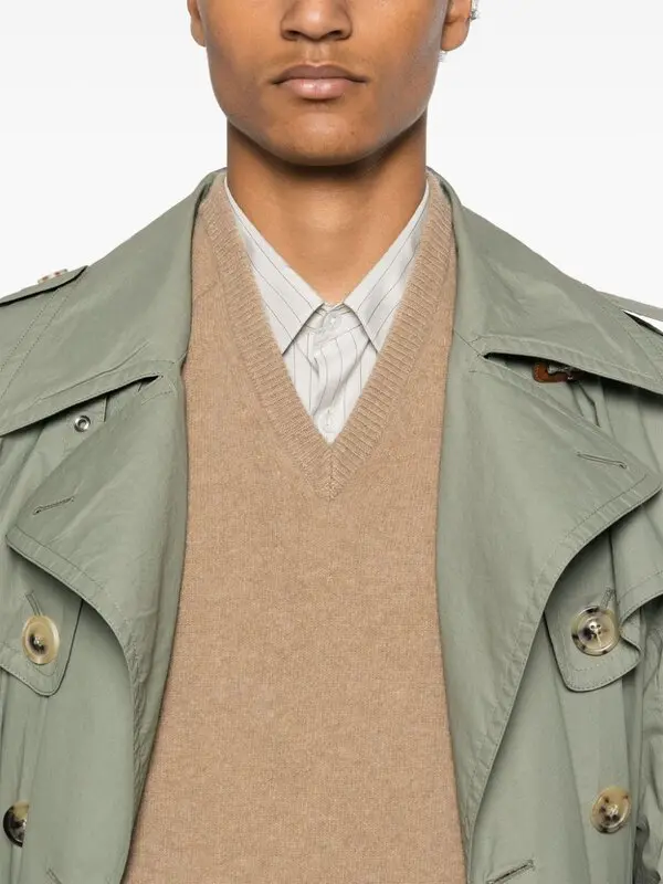 MAISON MARGIELA V-neck Wool Jumper