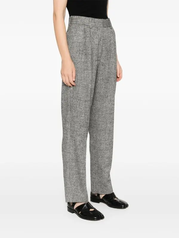 BLAZÉ MILANO Fox Alpaca Wool-blend Trousers