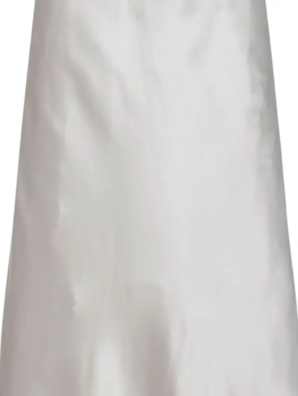 Rosetta Getty Satin Skirt