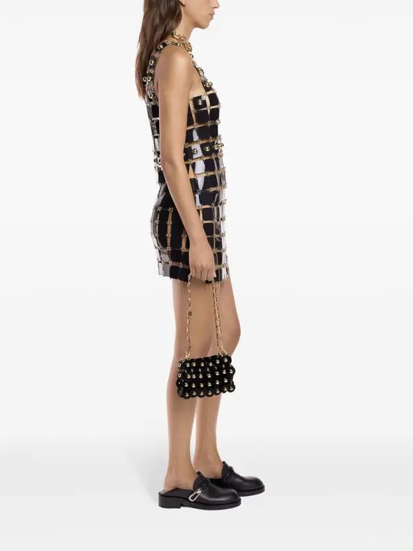 Rabanne Stud-detailed Mini Dress