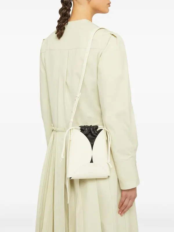 JIL SANDER Small Curve Cross Body Bag