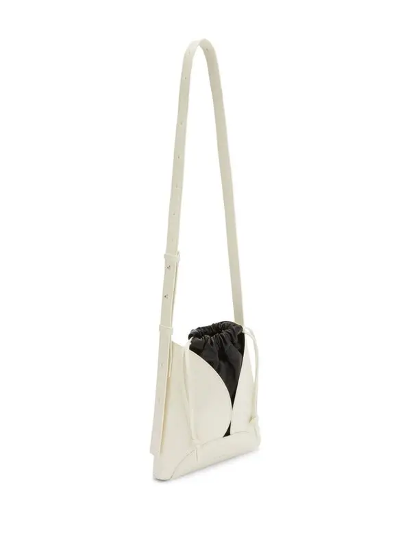 JIL SANDER Small Curve Cross Body Bag