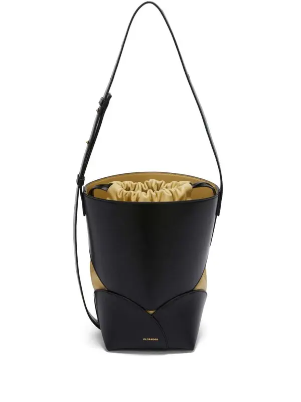 JIL SANDER Leather Bucket Bag