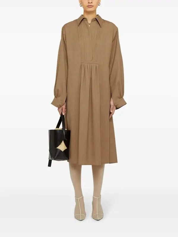 JIL SANDER Leather Bucket Bag