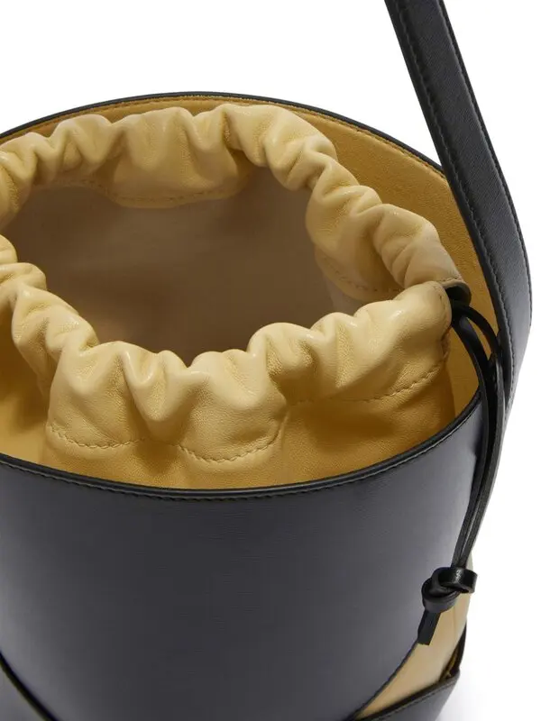 JIL SANDER Leather Bucket Bag