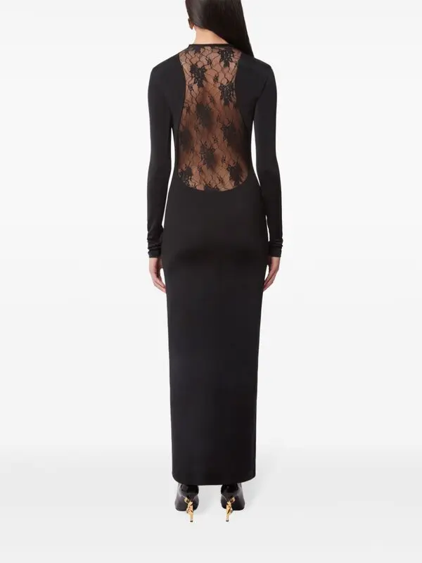 Nina Ricci Lace-paneling Maxi Dress