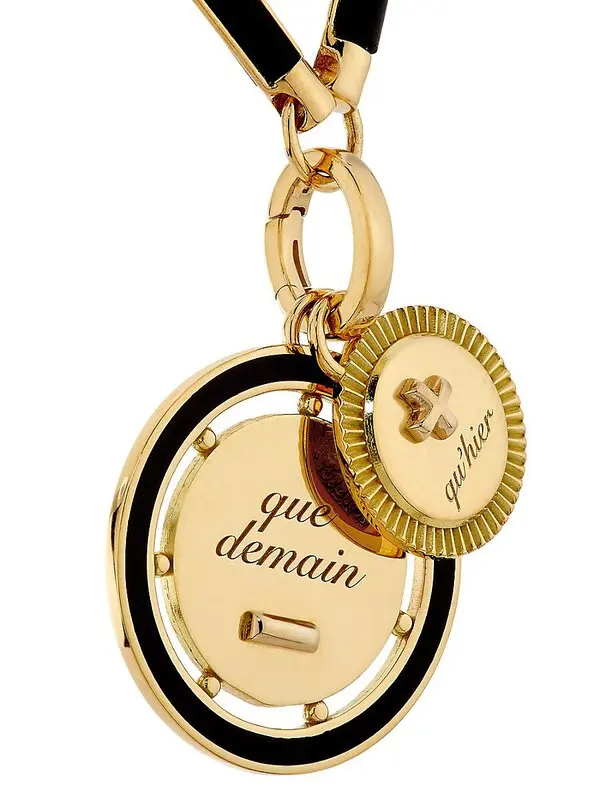FOUNDRAE Ever Growing Vivacity 18k & Ceramic Pendant Necklace