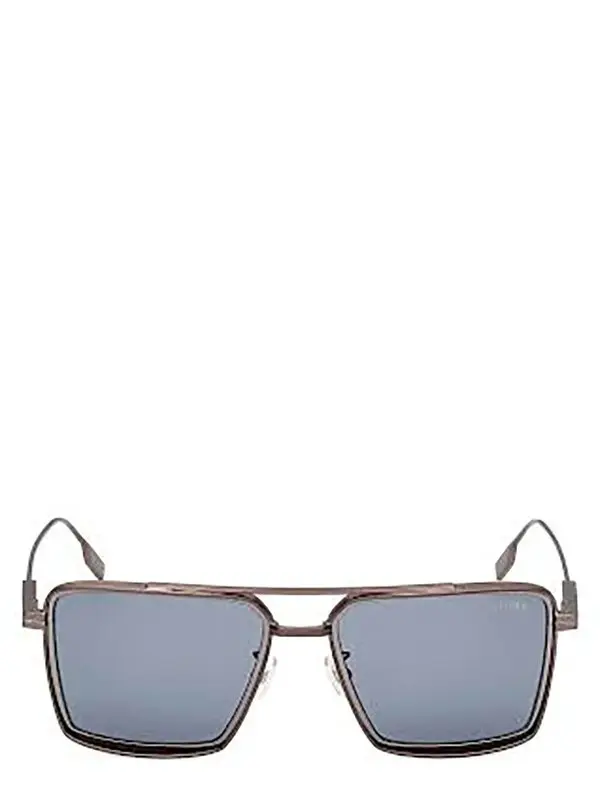 Zegna Aviator Sunglasses - Matte Dark Bronze