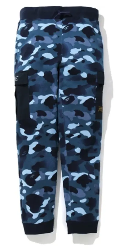 A BATHING APE Gradation Camo Military Slim Sweat Pants