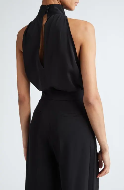 Max Mara Memore Pleated Halter Top