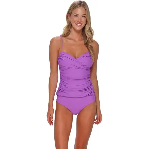 SUNSETS Simone Tankini Swimsuit Top - Berry Burst
