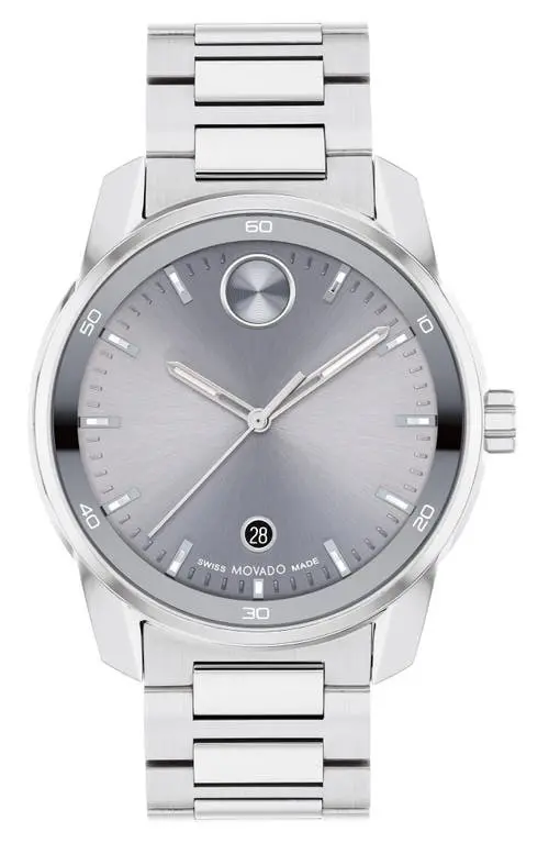 Movado Bold Verso Bracelet Watch - Grey