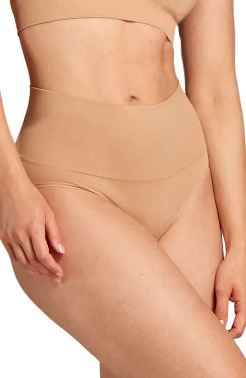 SIELLA Sculpt High Waist Shaping Brief - Taupe