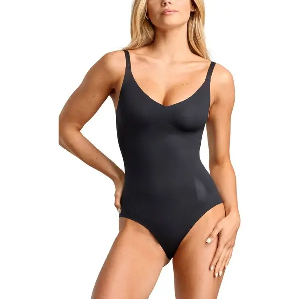 SIELLA No-show Shaping Bodysuit - Black