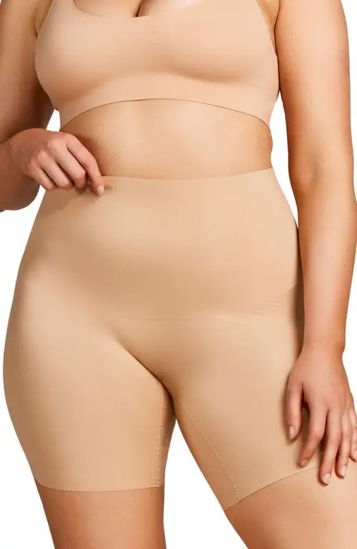 SIELLA No Show Shapewear Short - Maple Sugar