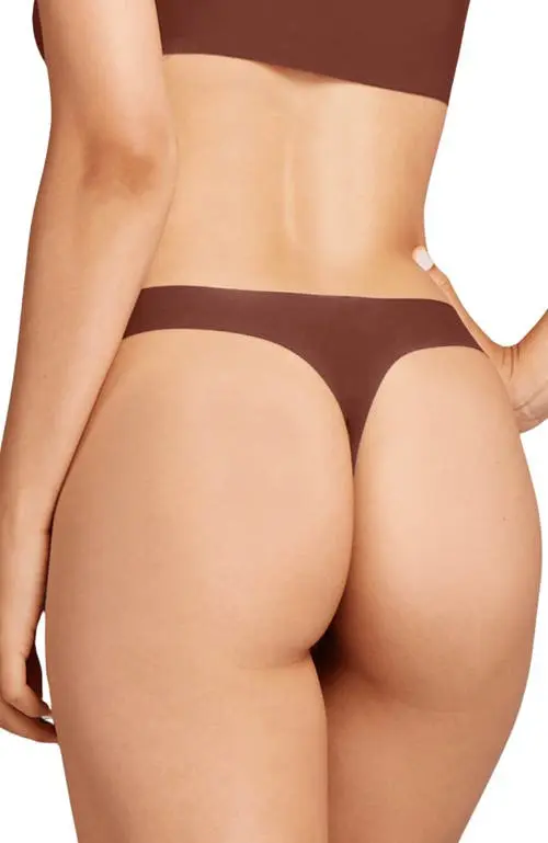 SIELLA No-show Thong - Cocoa