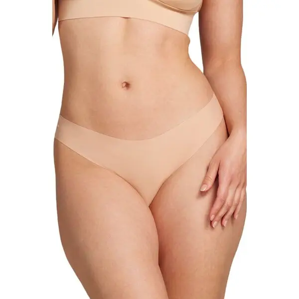 SIELLA No-show Thong - Maple Sugar