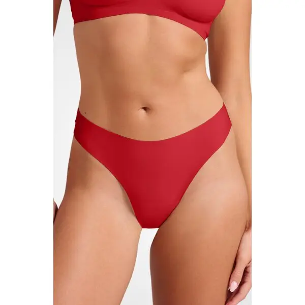 SIELLA No-show Thong - Red