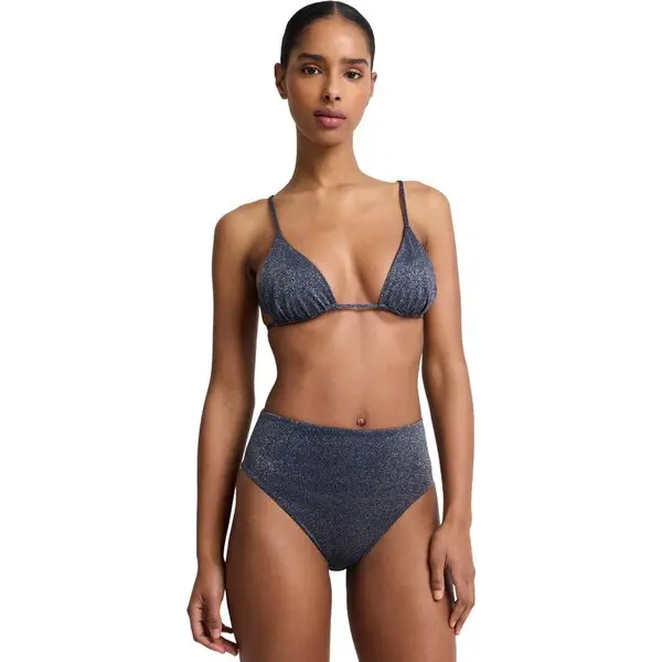 Onia Alexa Bikini Top - Noir Navy