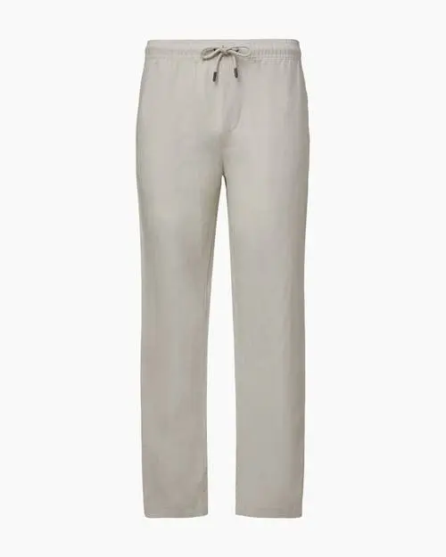 Onia Air Linen Pull-on Pant - Stone