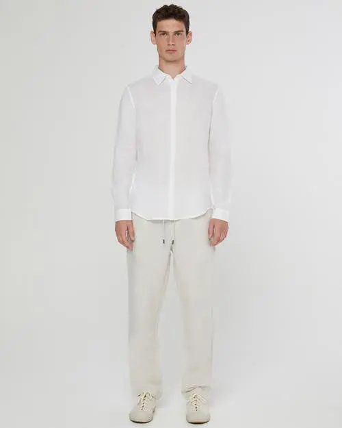 Onia Air Linen Pull-on Pant - Stone