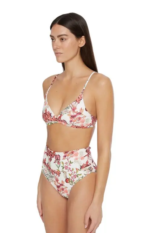 Onia Emelia Bikini Bottom - White Multi