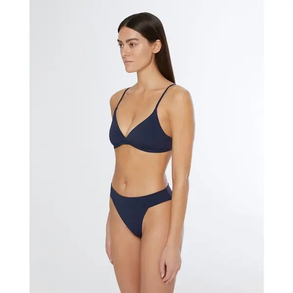 Onia Malin Bikini Top - Deep Navy