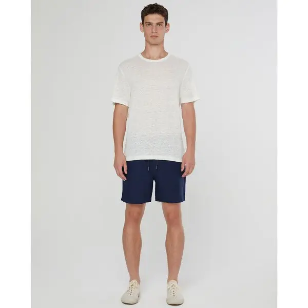 Onia Air Linen 6" Pull-on Short - Deep Navy