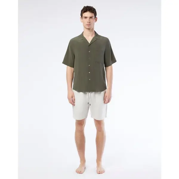 Onia Air Linen 6" Pull-on Short - Stone