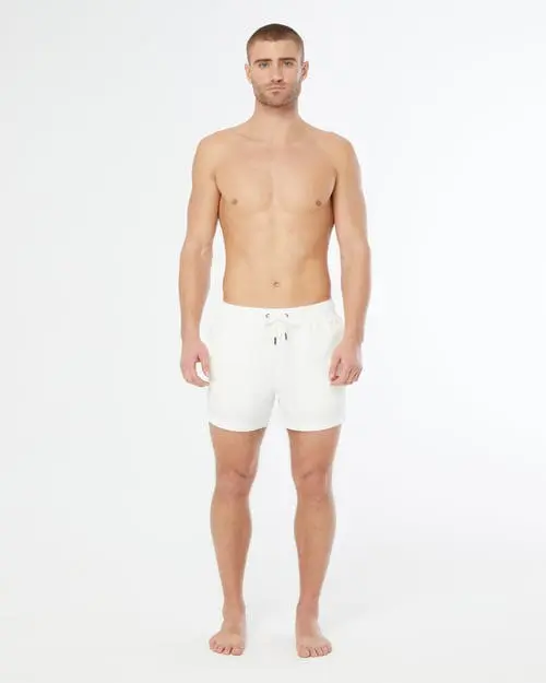 Onia Charles 5" Swim Trunk - White
