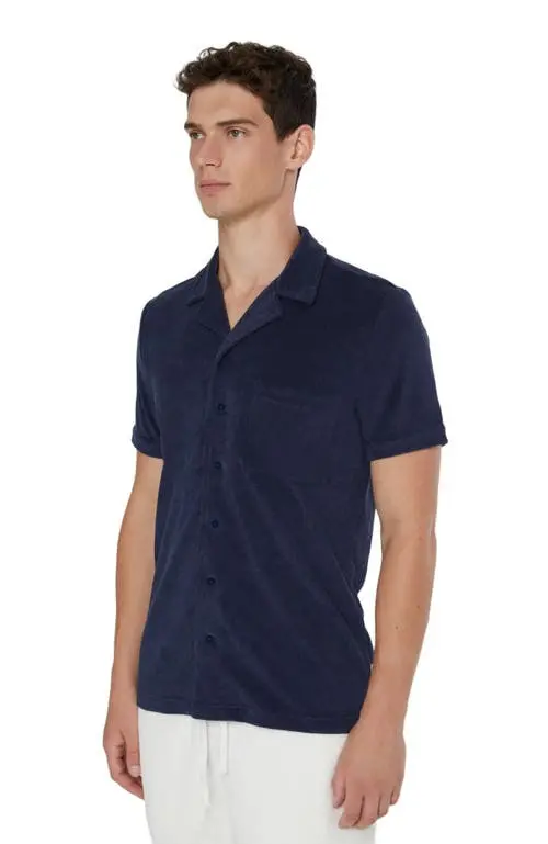Onia Towel Terry Camp Shirt