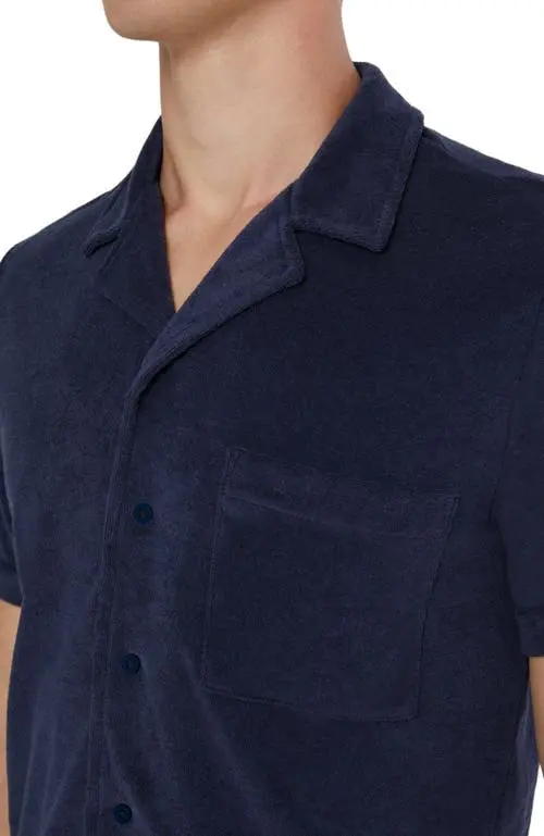 Onia Towel Terry Camp Shirt