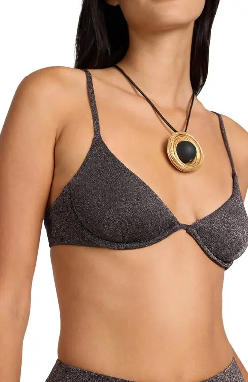 Onia Liana Bikini Top - Espresso