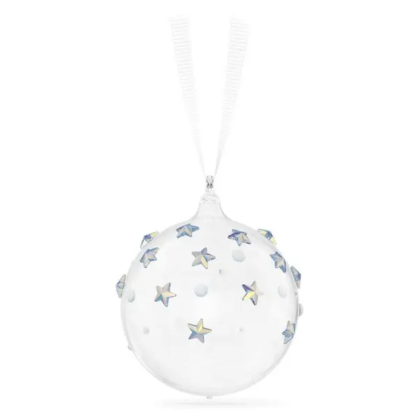 SWAROVSKI Holiday Magic Classics Ball Ornament - White