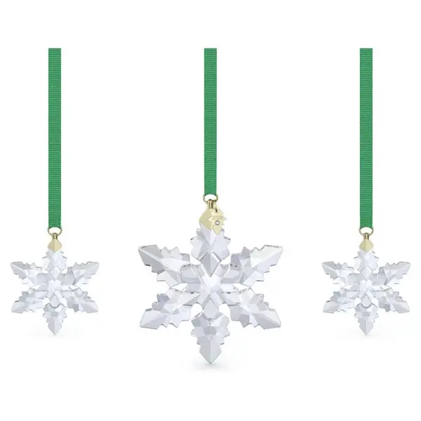 SWAROVSKI Annual Edition Ornament Set 2024 - White