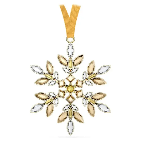 SWAROVSKI Gema Holiday Ornament - Yellow