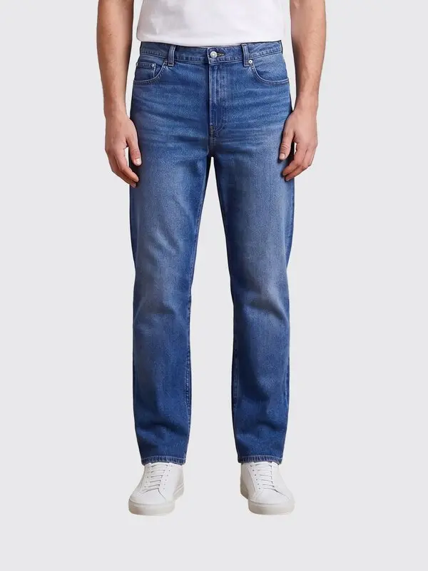 A.p.c. Martin Straight-leg Mid-rise Cotton Denim Jeans
