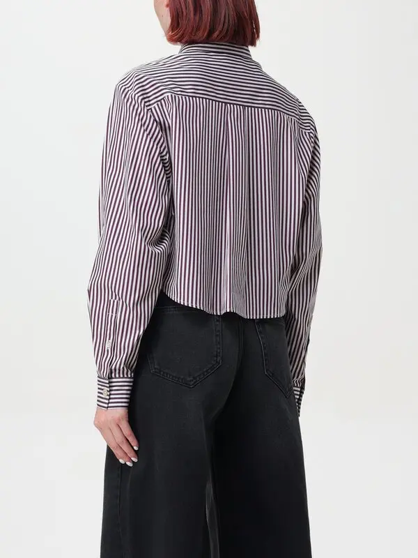 Isabel Marant Striped Shirt - Burgundy