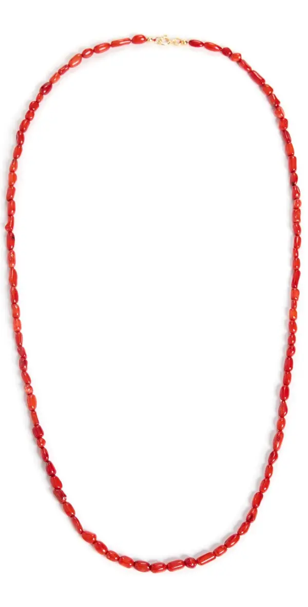 Maison Irem Nungwi Necklace - Red