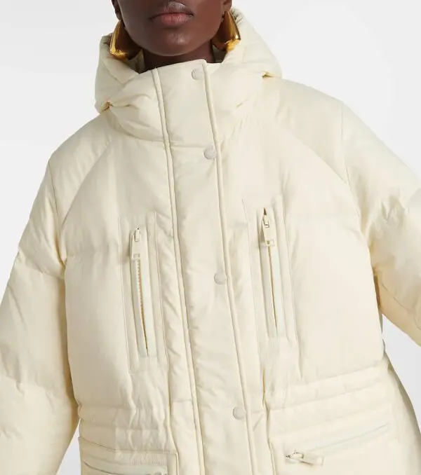 YVES SALOMON Shearling-trimmed Down Jacket