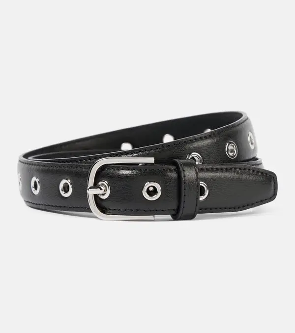 TOTEME Embellished Leather Belt
