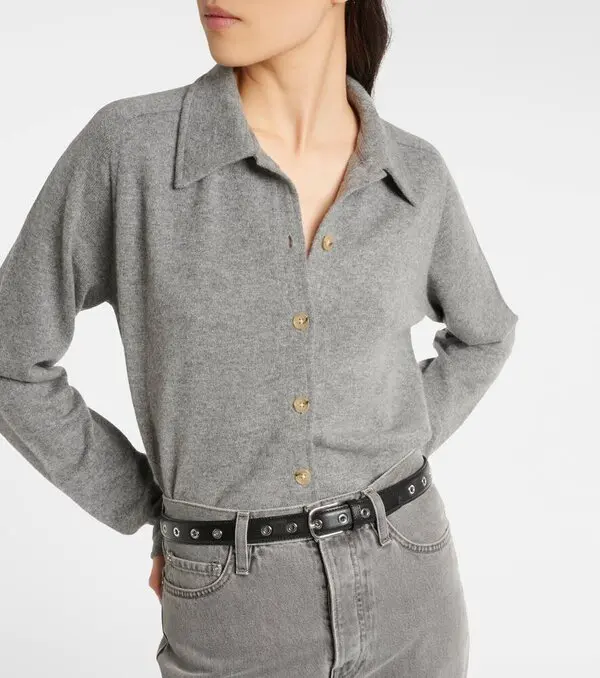 TOTEME Embellished Leather Belt
