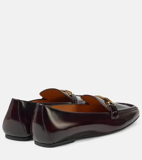 TOD'S Polished Leather Loafers